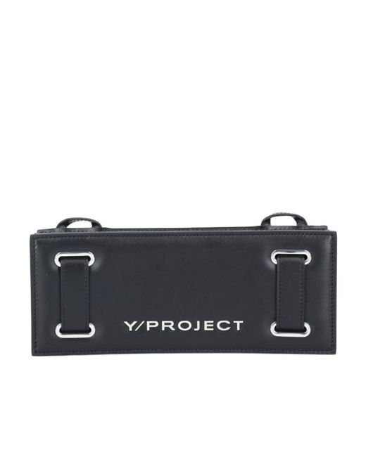 Y. Project Rectangular Logo-Plaque Shoulder Bag in Black for Men | Lyst