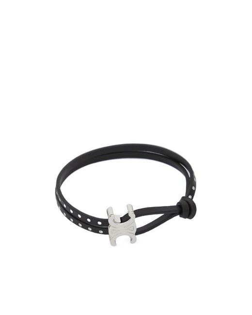 Celine Triomphe Stud Clasp Bracelet for Men | Lyst UK