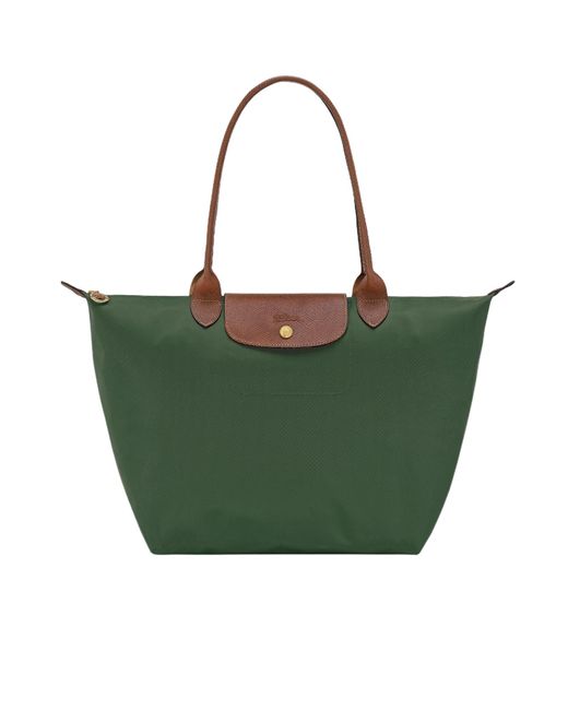 Longchamp Le Pliage Original L Tote Bag in Green | Lyst
