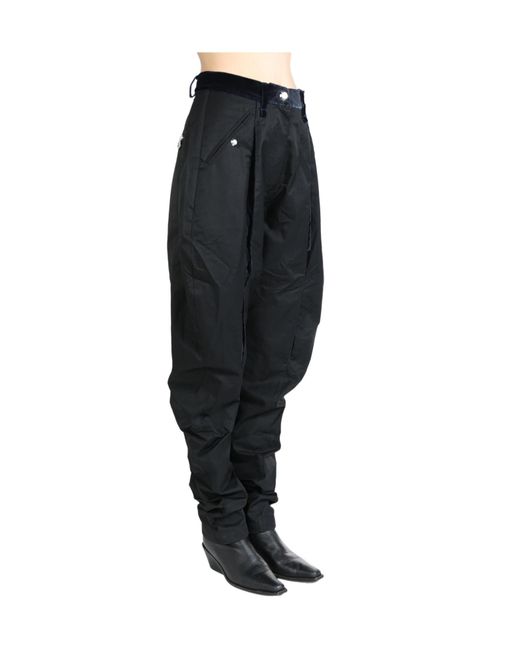Kiko Kostadinov Belt Loops Slacks in Black | Lyst