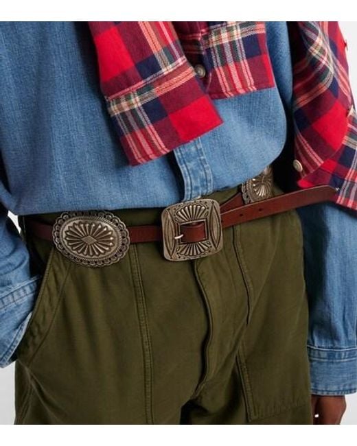 Polo Ralph Lauren Belt Buckle Waist Belt | Lyst UK