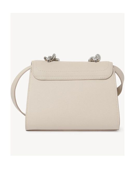 See By Chloé Joan Hanging Satchel Bag in Natural | Lyst