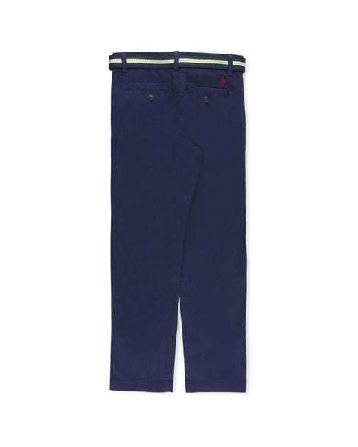 Ralph Lauren Belt-Loop Pants in Blue | Lyst