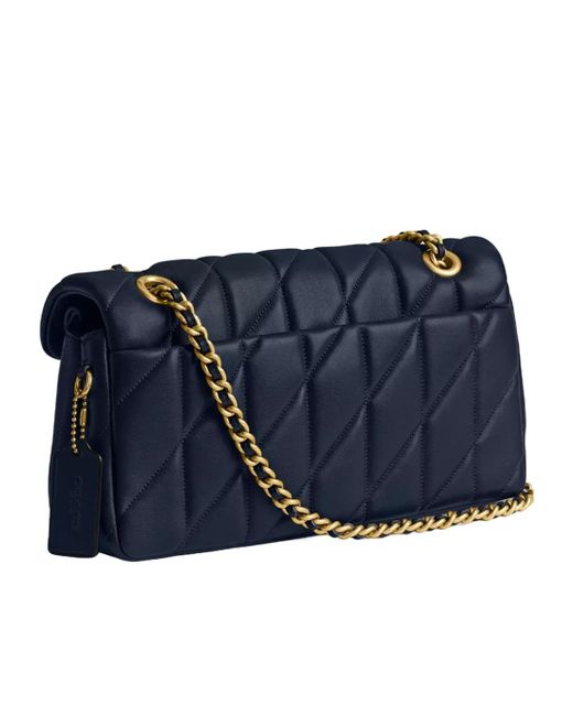 COACH Tabby Quilted Shoulder Bag in Blue | Lyst