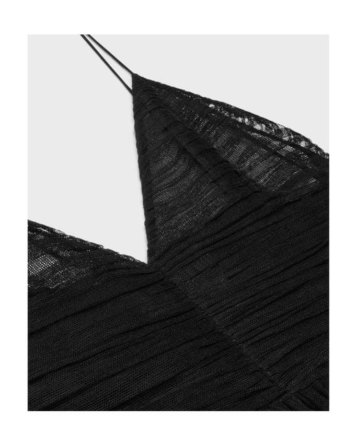 Celine Long Dress in Black | Lyst