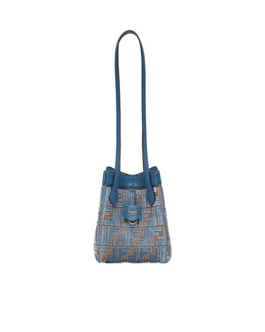 Fendi Origami Mini Handbag in Blue | Lyst