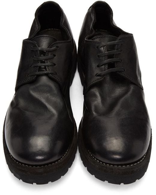Guidi Logo Business Casual Shoes in Black for Men | Lyst