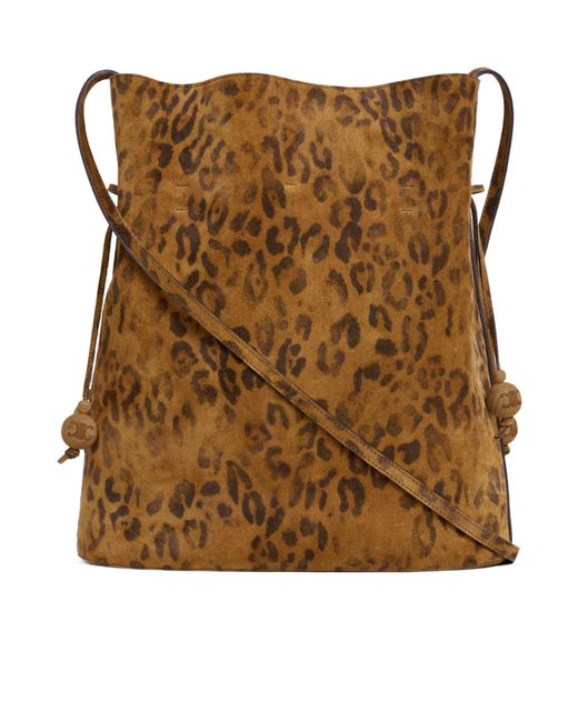 Celine Medium Bucket in Brown for Men | Lyst