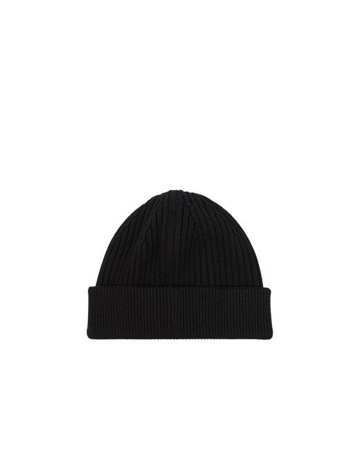 Loewe Logo Wool Hat in Black for Men | Lyst