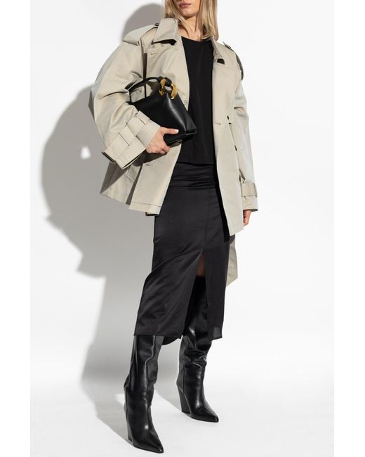 IRO Slit Skirt in Black | Lyst