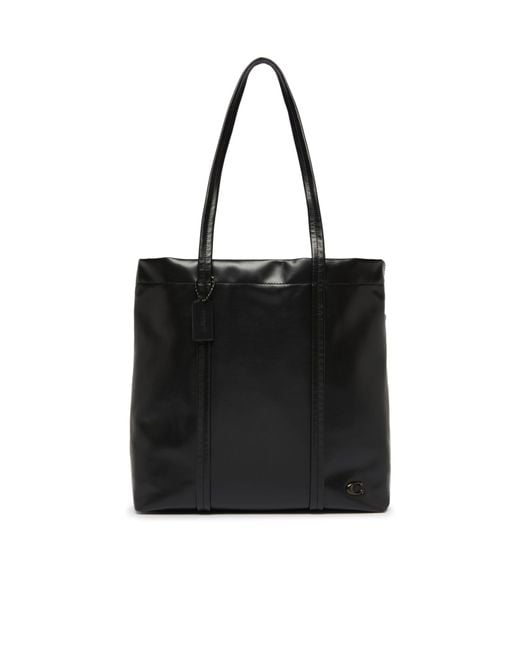 COACH Hall Tote 33 in Black | Lyst