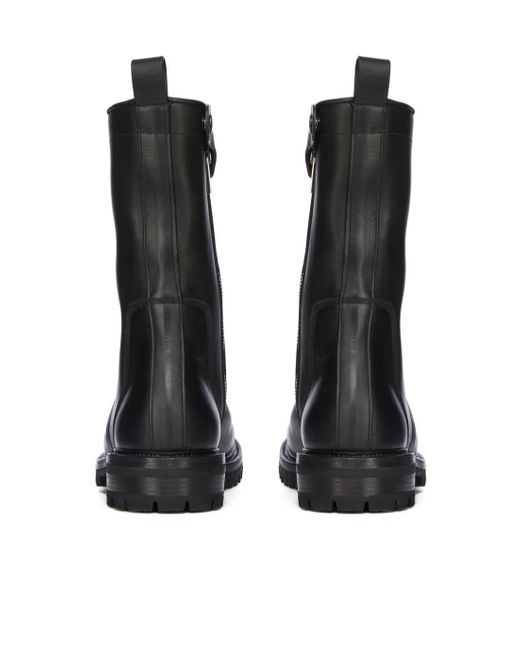 Rick Owens Army Creeper Boots in Black for Men | Lyst