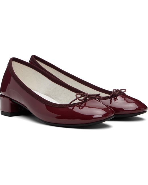 Repetto Camille Rubber-Soled Pumps in Red | Lyst