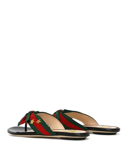 Gucci Logo Flip-Flops | Lyst