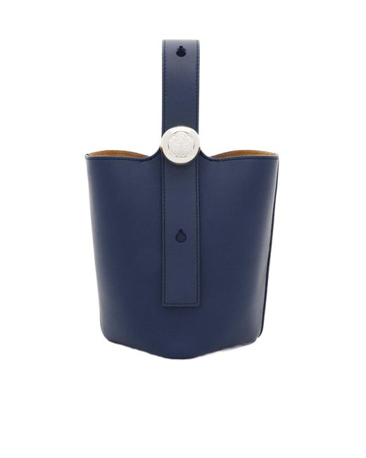 Loewe Mini Pebble Bucket Bag in Blue | Lyst
