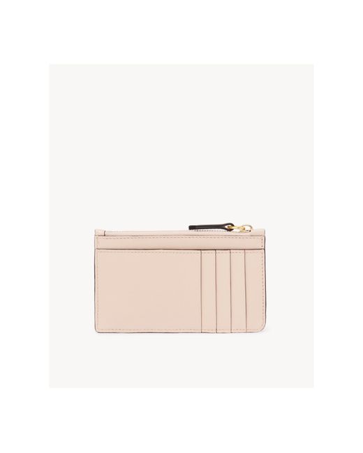 Chloé Iconic Small Wallet in Natural | Lyst