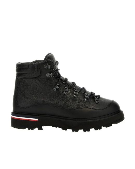 Moncler Peka Trek Hiking Boots in Black for Men | Lyst