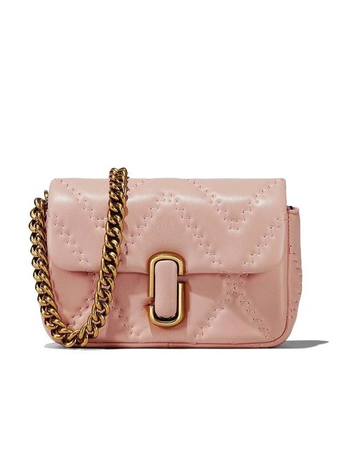 Marc Jacobs The Mini Shoulder Bag in Pink | Lyst