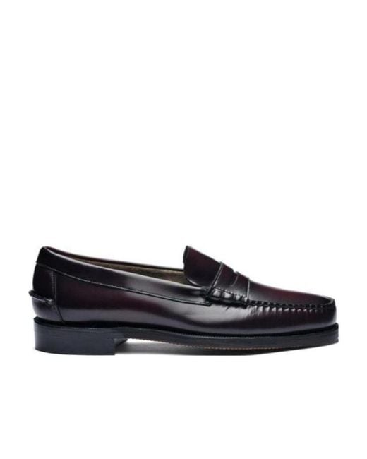 Sebago Logo Leisure Business Shoes in Black for Men | Lyst