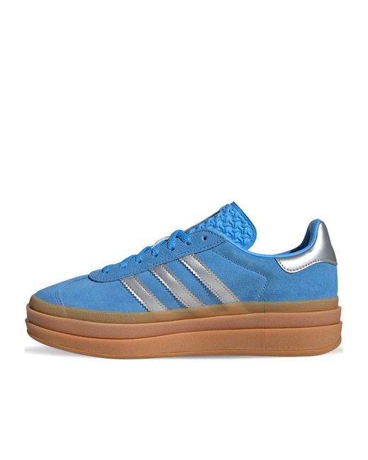 adidas Originals Gazelle Bold Sneakers in Blue | Lyst