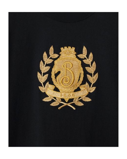 Burberry B Crest T-Shirt in Black | Lyst