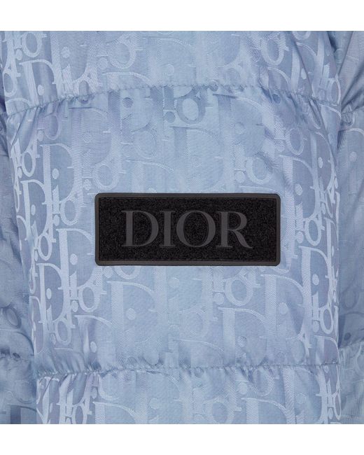 Dior Quilted Long-Sleeved Cotton Suit in Blue for Men | Lyst