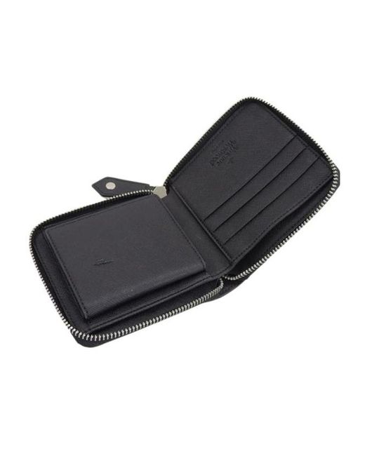 Vivienne Westwood Square Wallet With Rounded Corners in Black | Lyst