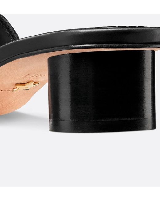 Dior Dway Logo Detailed Slip-On Slides in Black | Lyst