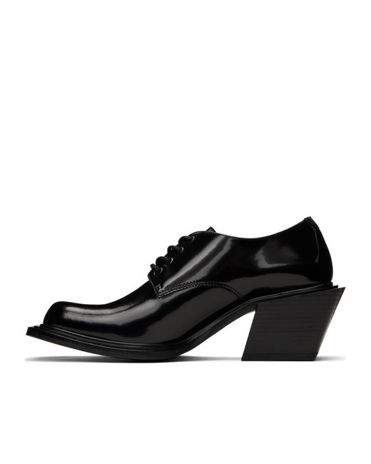 untitlab Step Derby Shoes in Black for Men | Lyst