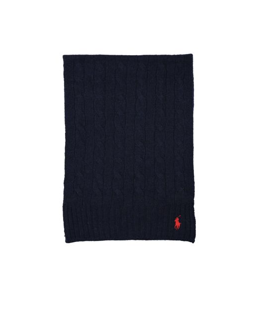 Polo Ralph Lauren Polo Pony Scarf in Blue | Lyst