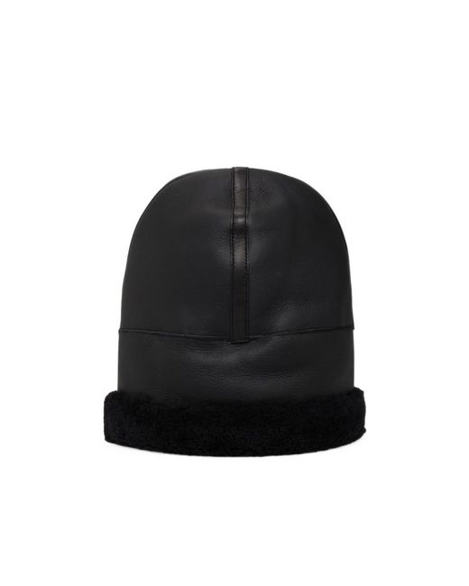 TOTEME Logo Sewing Detail Hat in Black | Lyst