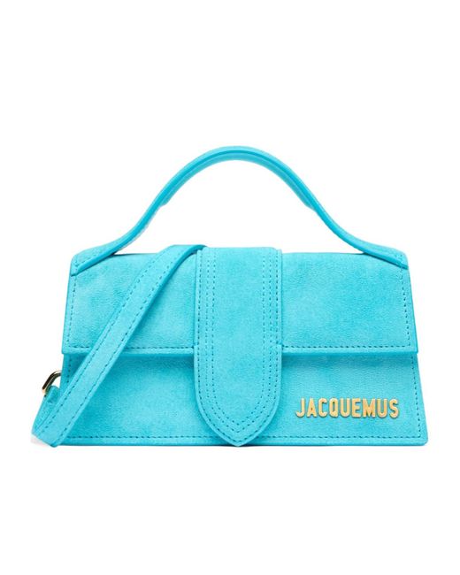 Jacquemus Logo Mini Crossbody Bag in Blue | Lyst
