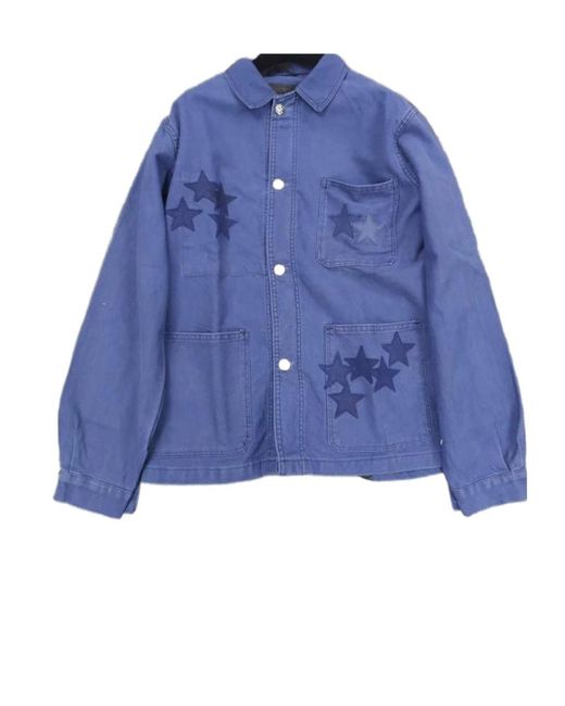 Chrome Hearts Star Pattern Shirt in Blue for Men | Lyst