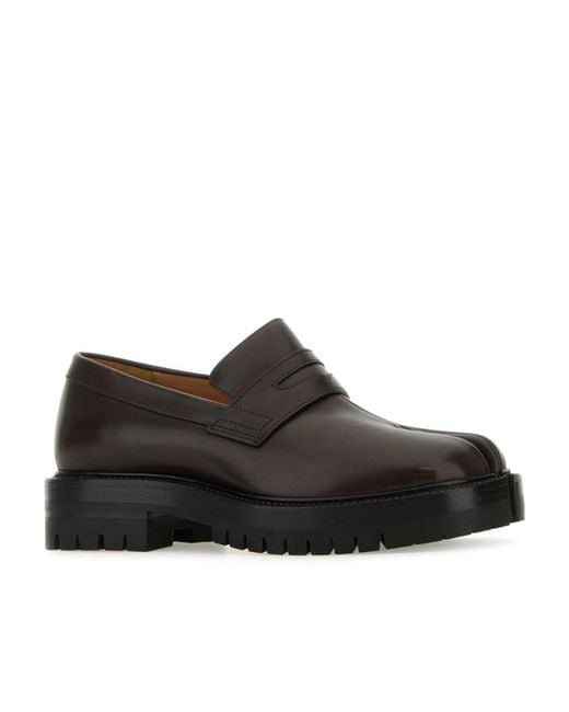 Maison Margiela Split Toe Happy Shoes in Black | Lyst