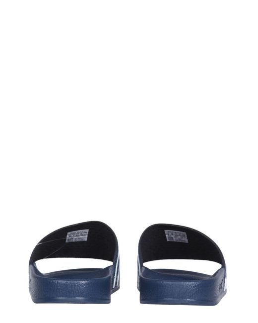 adidas Logo Sandals in Blue for Men | Lyst