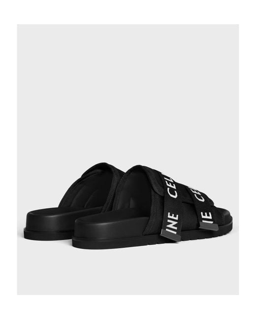 Celine Pitea Sandal in Black for Men | Lyst