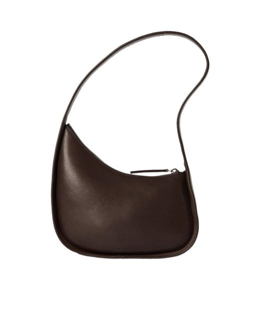 The Row Half Moon Bag in Brown | Lyst