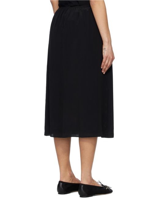 Simone Rocha Bow-Embellished Skirt in Black | Lyst