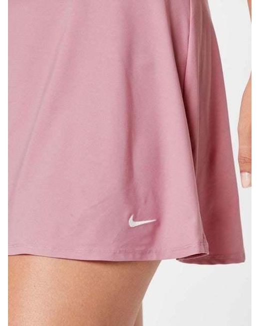 Nike Ruffled Skirt in Pink | Lyst