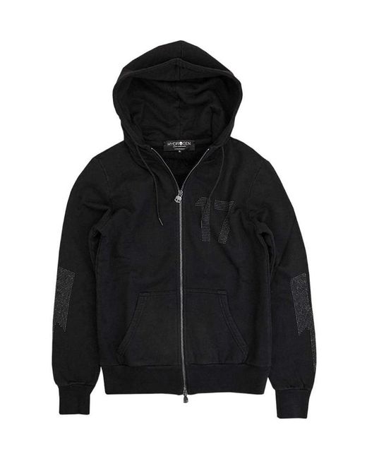 Hydrogen Logo Casual Jacket in Black for Men | Lyst