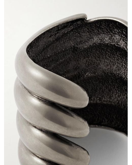 KHAITE Cyclone Cuffs in Gray | Lyst