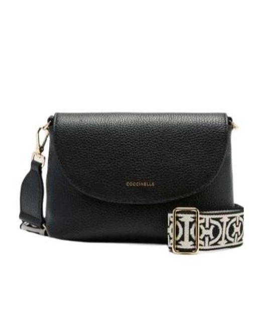 Coccinelle Paulina Shoulder Bag in Black | Lyst