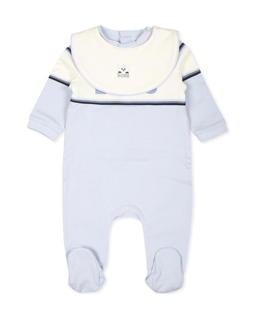 BOSS One-Piece Suit And Bib Set in White | Lyst