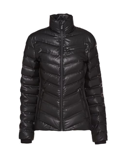 Prada Light Nylon Puffer Jacket in Black | Lyst