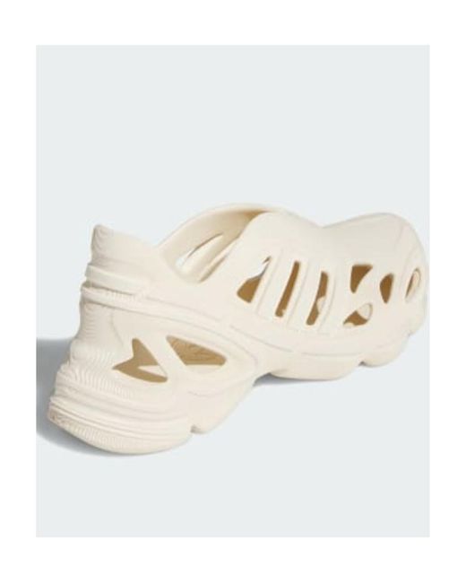 adidas Originals Logo-Embossed Perforated-Design Sneakers in Natural | Lyst