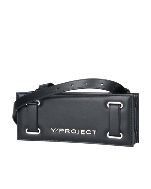 Y. Project Rectangular Logo-Plaque Shoulder Bag in Black for Men | Lyst