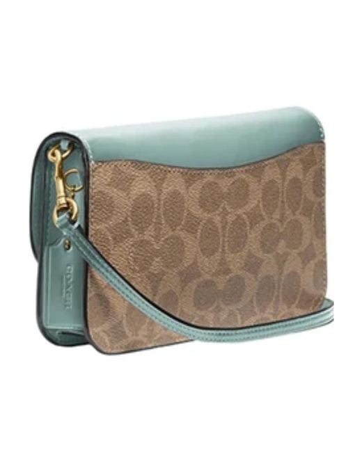 COACH Hayden Satchel Bag in Blue | Lyst