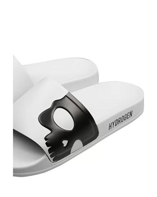 Hydrogen Flat-Bottomed Open-Toed Sandals in White for Men | Lyst