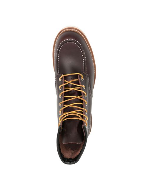 Red Wing 6 Classic Moc Boots in Brown for Men | Lyst