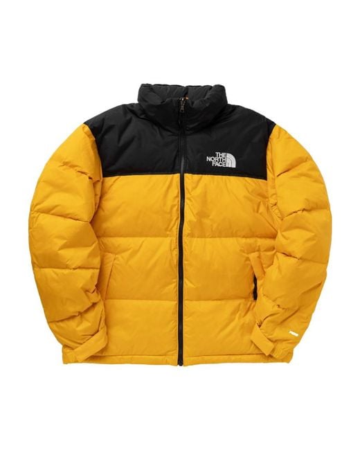 The North Face 1996 Retro Nuptse Padded Jacket in Orange for Men | Lyst